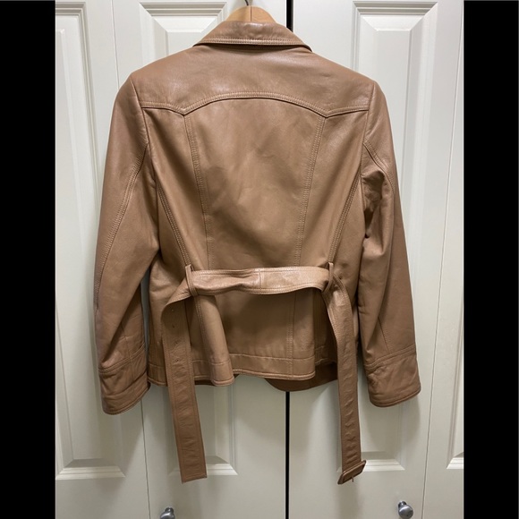 Cortefiel Leather | Jackets & Coats | Cortefiel Made In Italy Leather ...